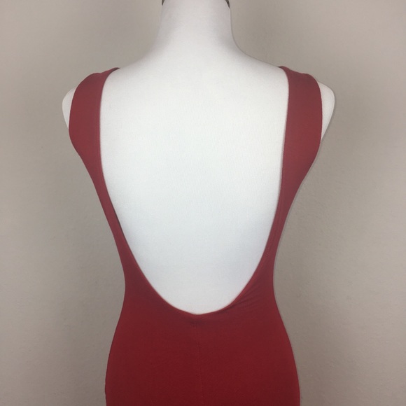 Dresses | Sexy Low Back Red Midi Dress | Poshmark